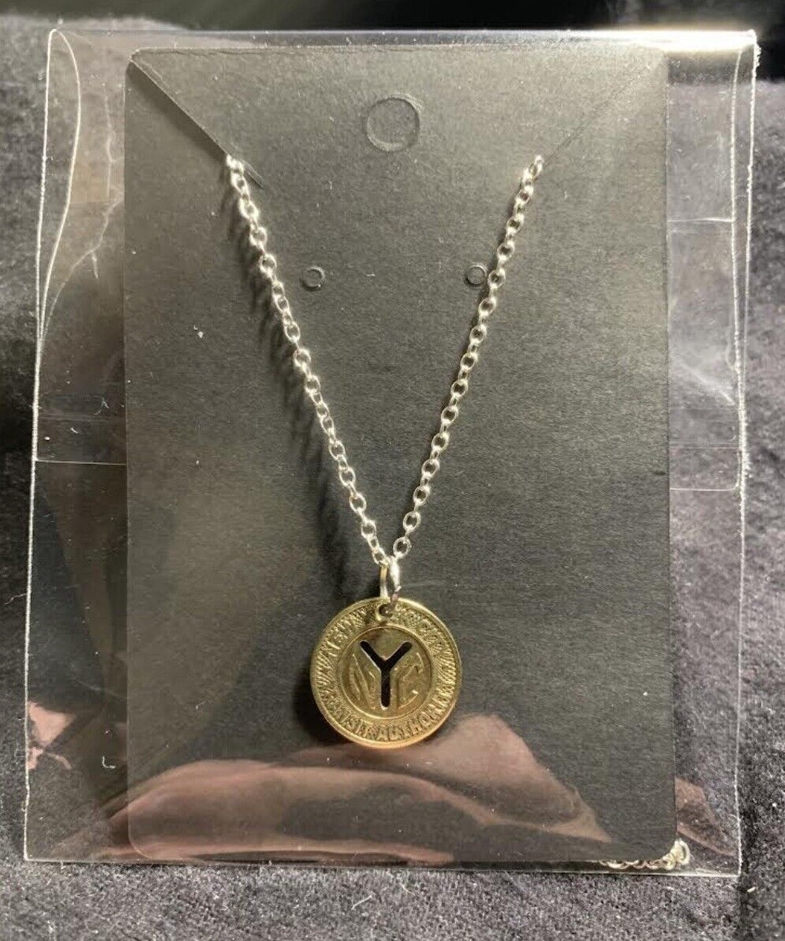 NYC 1953 New York City Subway Transit Token Pendant Manhattan. on 20 ...
