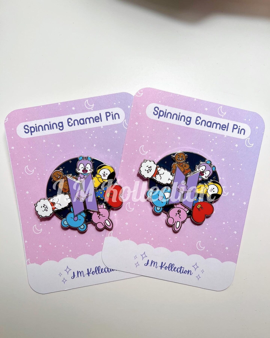 Spinning Enamel Pin - Etsy