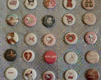 Button Pins - Etsy