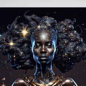 Virgo Woman- Digital Art Print, Wall Art, Home Decor, Printable - Etsy