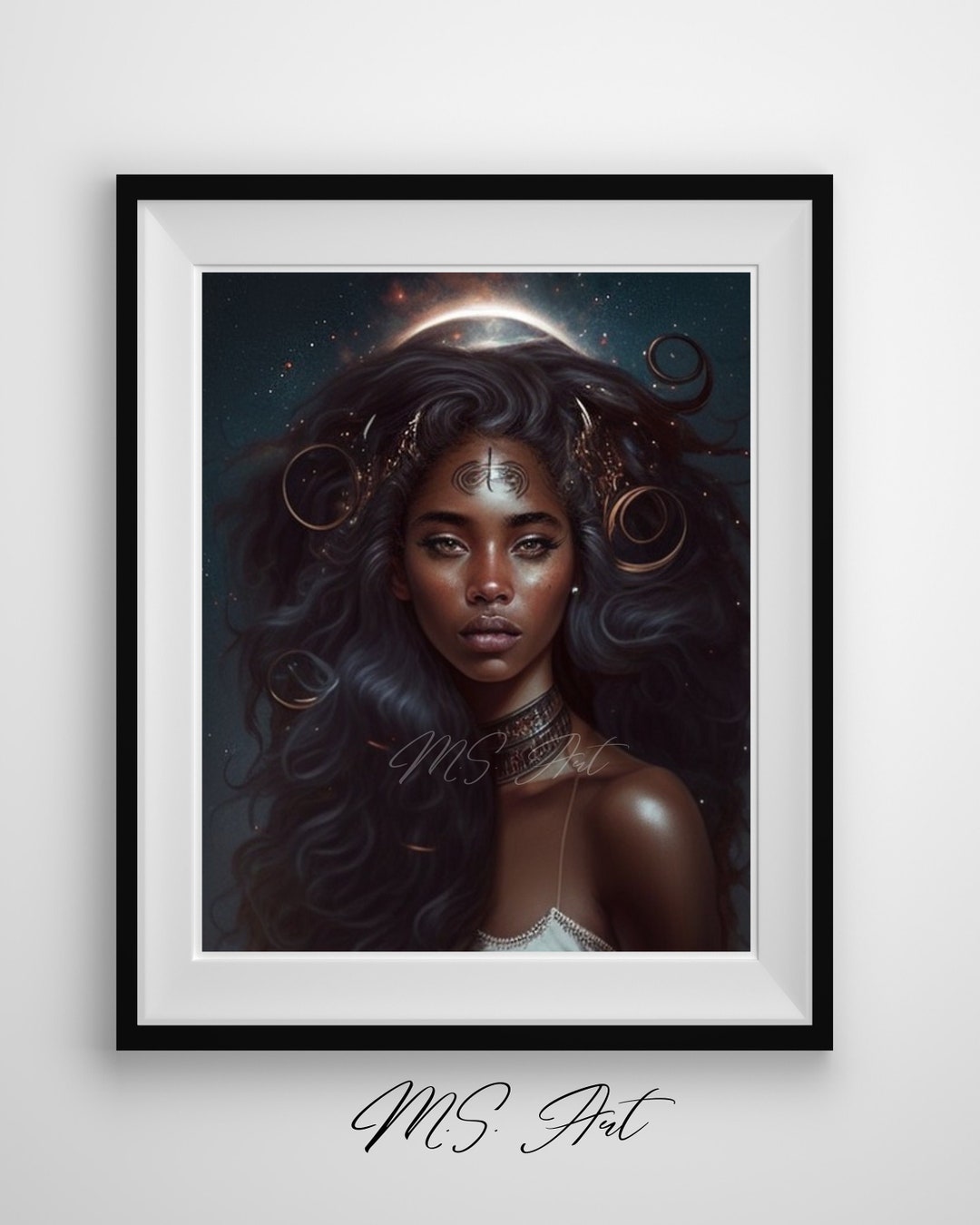 Scorpio Queen 2.0- Digital Art Print, Wall Art, Home Decor, Printable ...