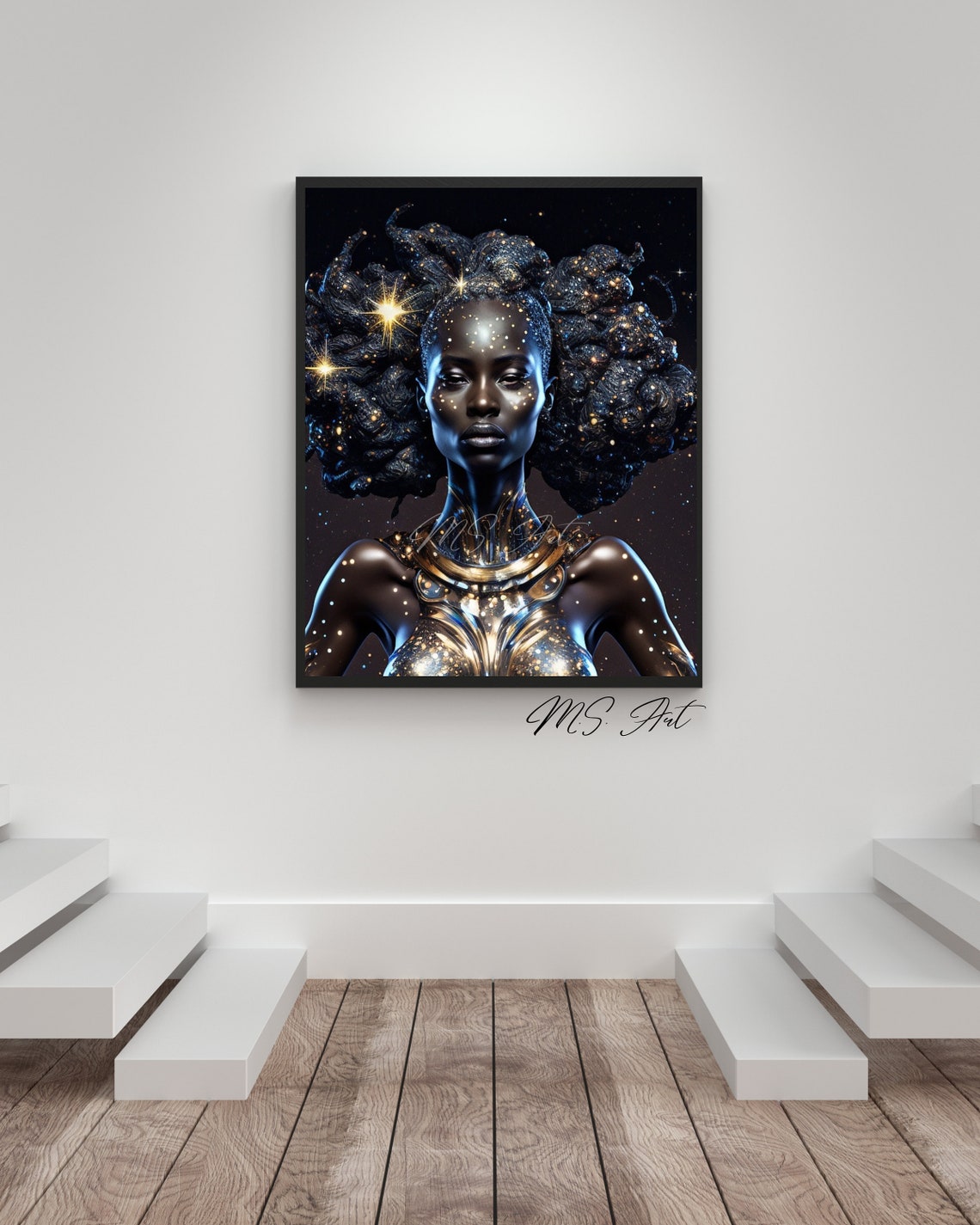 Virgo Woman Digital Art Print, Wall Art, Home Decor, Printable - Etsy
