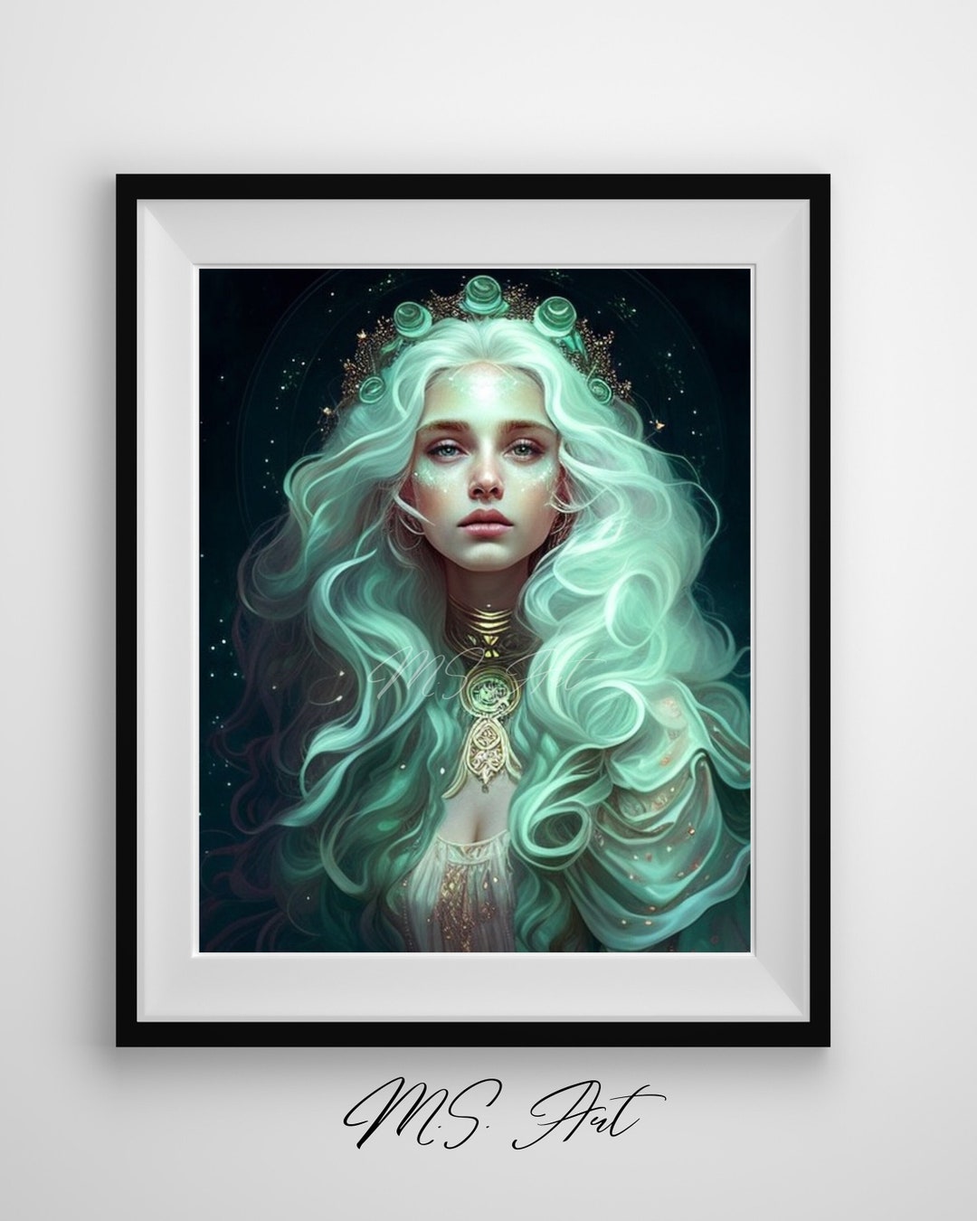Cancer Queen 2.0- Digital Art Print, Wall Art, Home Decor, Printable - Etsy