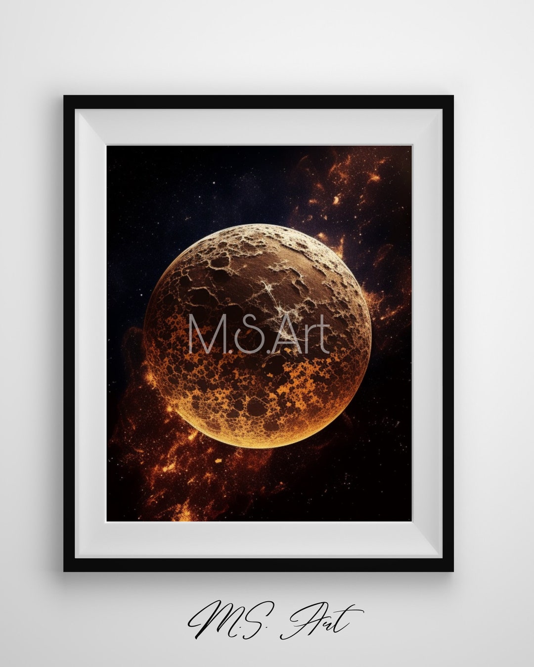 Mercury- Digital Art Print, Wall Art, Home Decor, Printable - Etsy
