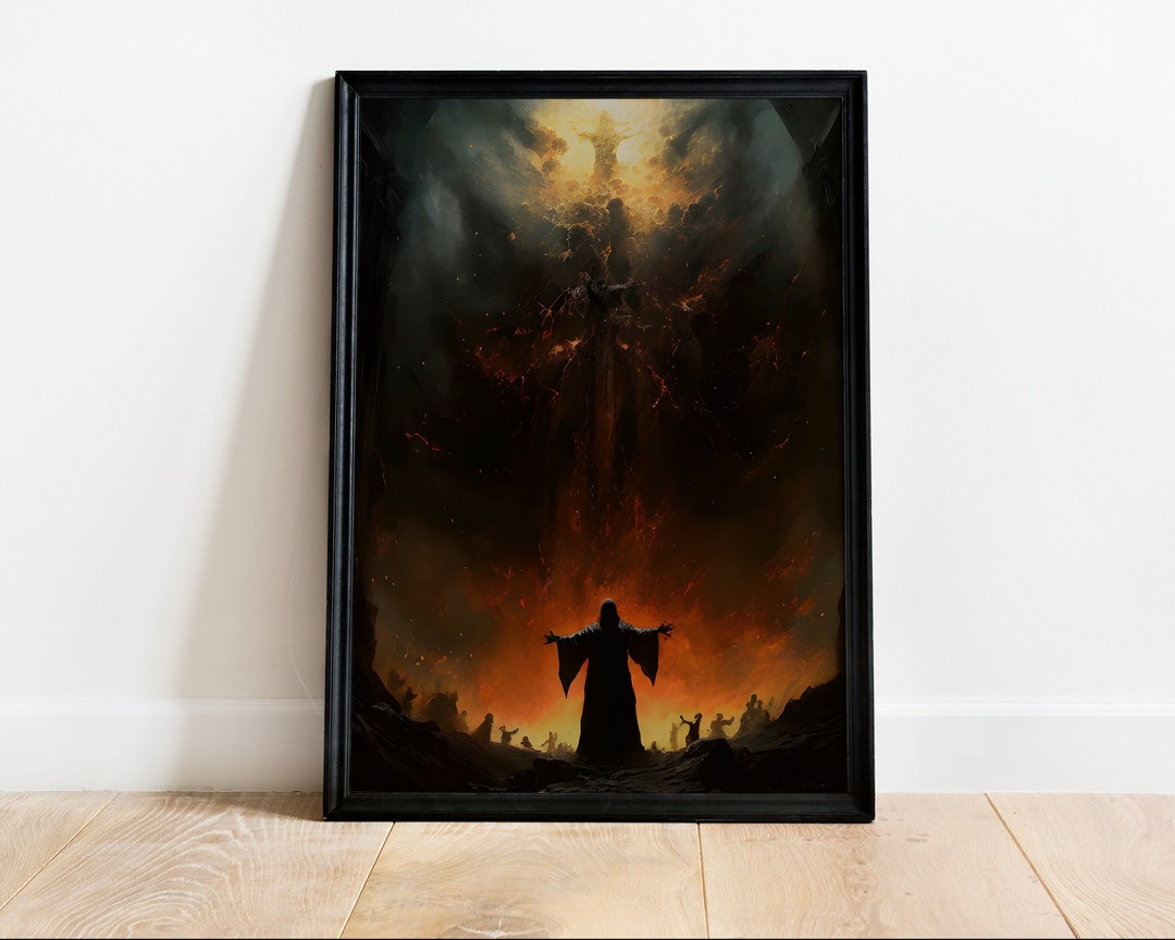 The Beckoning Vintage Poster, Art Poster Print, Dark Academia ...