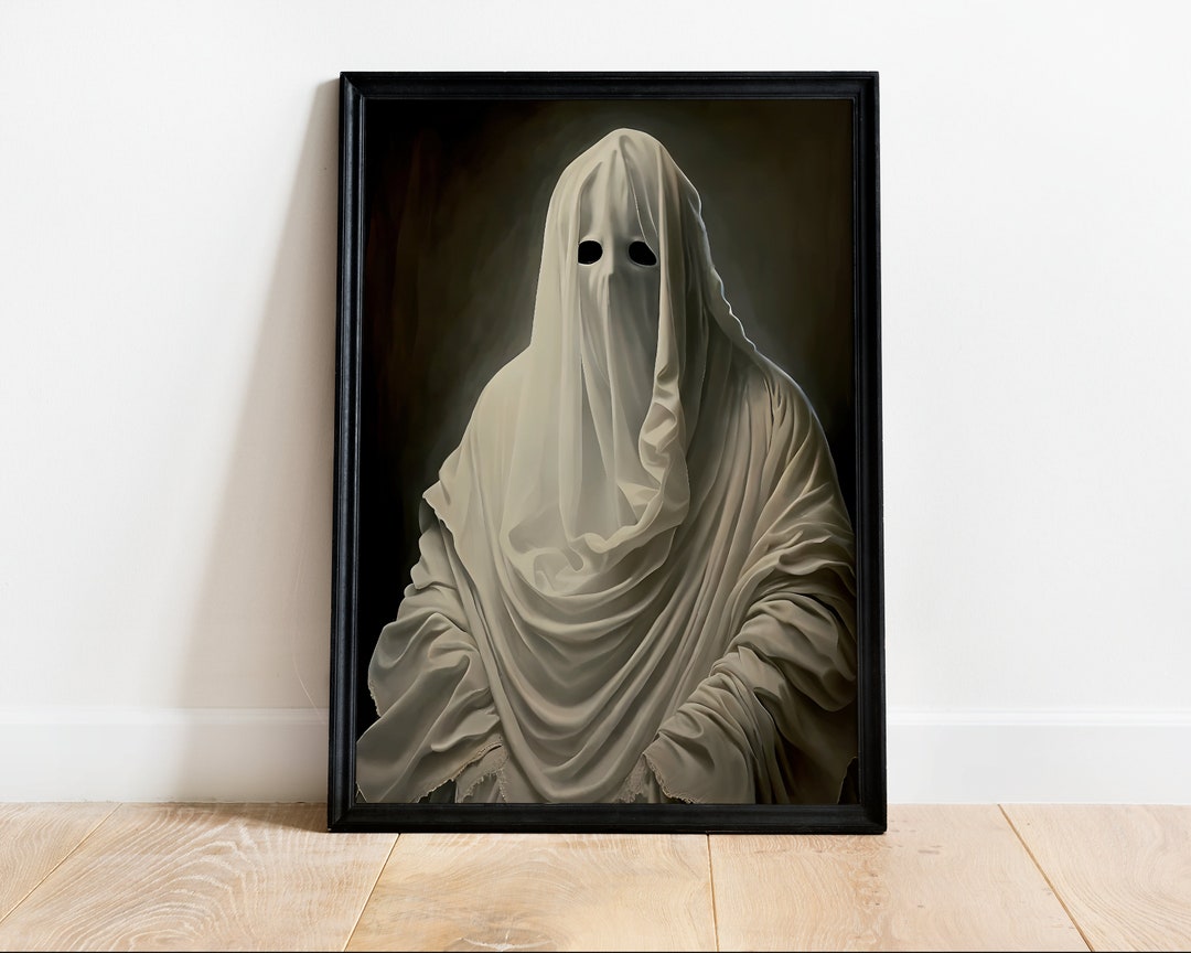 Classical Ghost Portrait, Vintage Poster, Art Poster Print, Dark ...