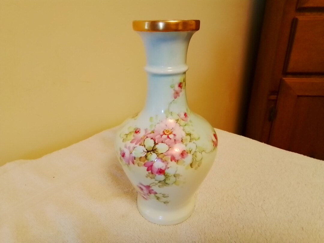 Vintage H&C Selb Bavaria Flower Vase. - Etsy