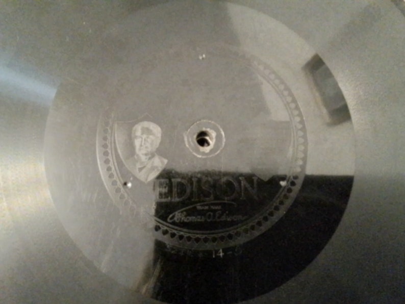 Vintage Thomas Edison Thick Record From Early 1900's. Scatter Seeds of ...