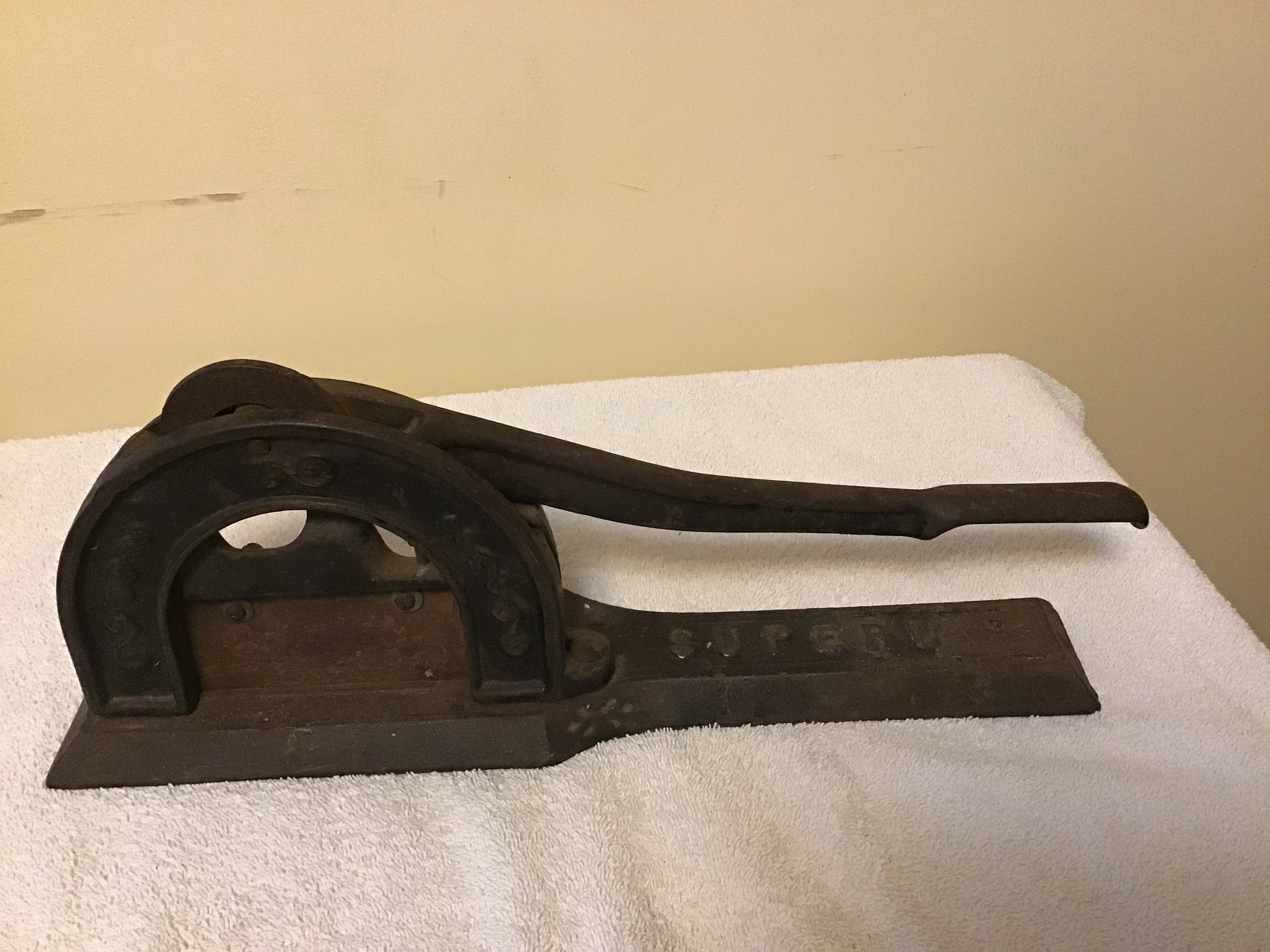 Cast Iron Antique Tobacco Cutter From the 1800s - Etsy