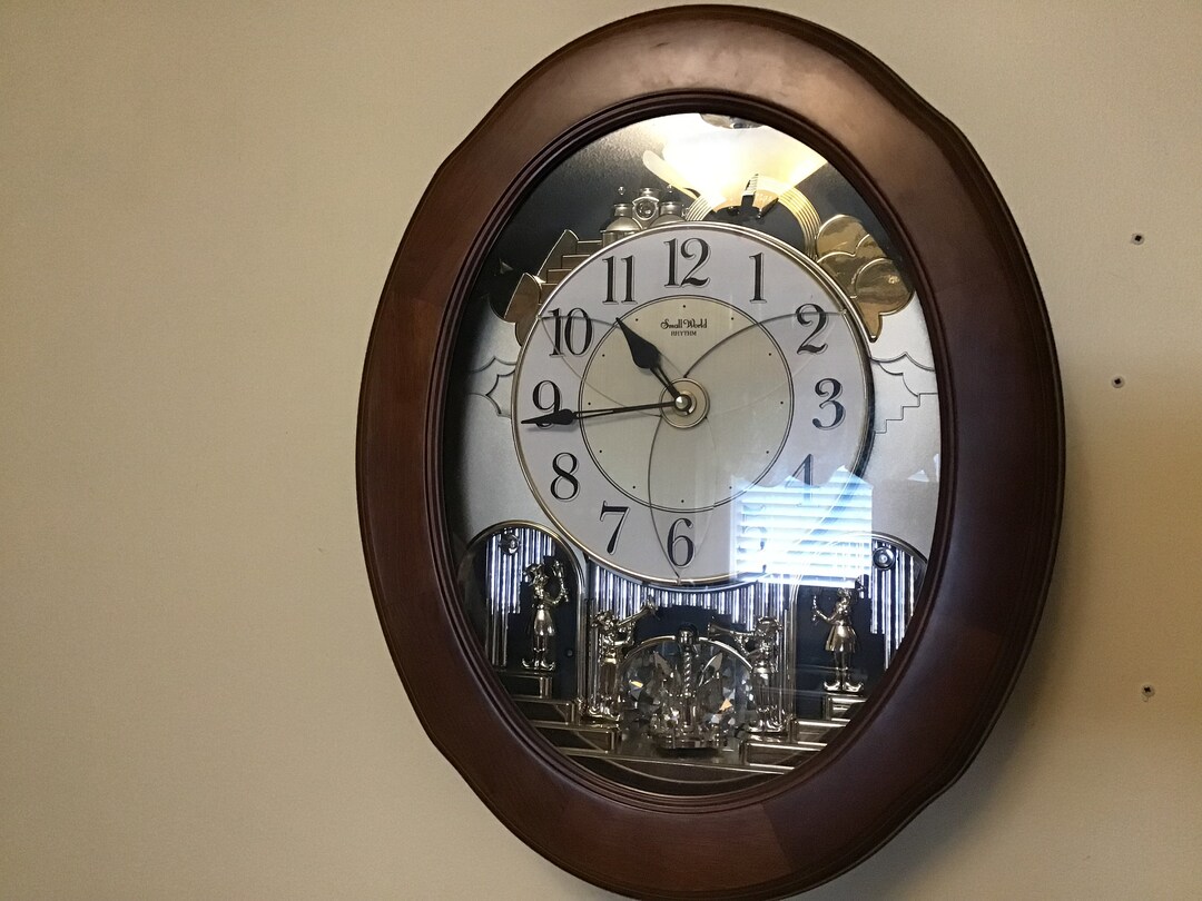 Vintage Small World Rhythm Joyful Nostalgic Musical and Motion Clock - Etsy