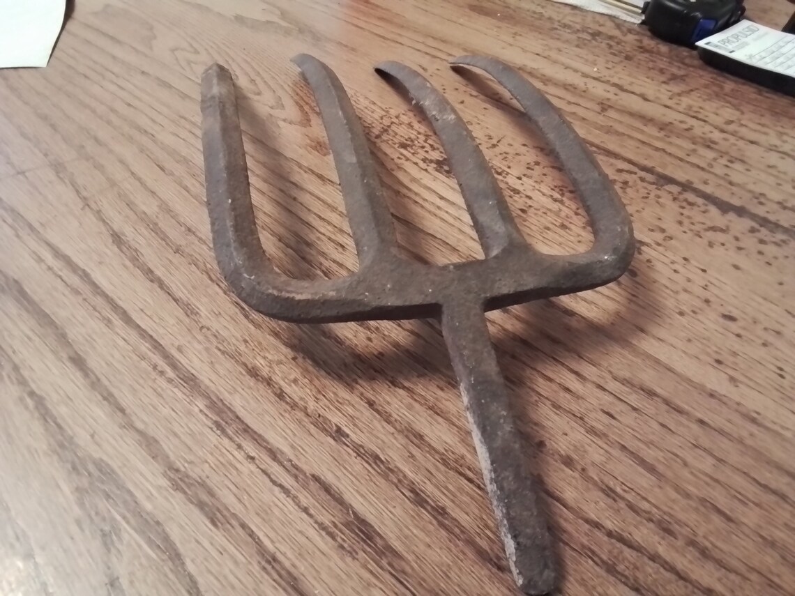 Vintage Rustic Pitch Fork, Hay Fork, Potato Fork - Etsy