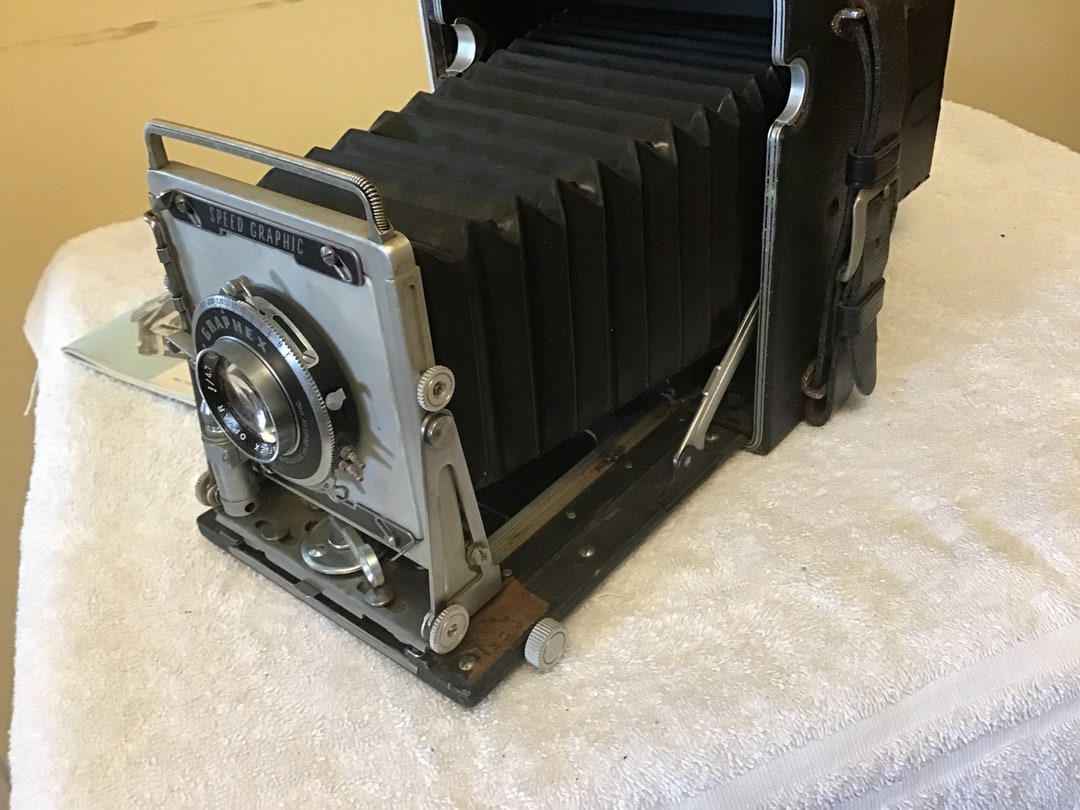 Antique Graflex Speed Graphic 4x5 Graflex Pacemaker Field Camera With ...