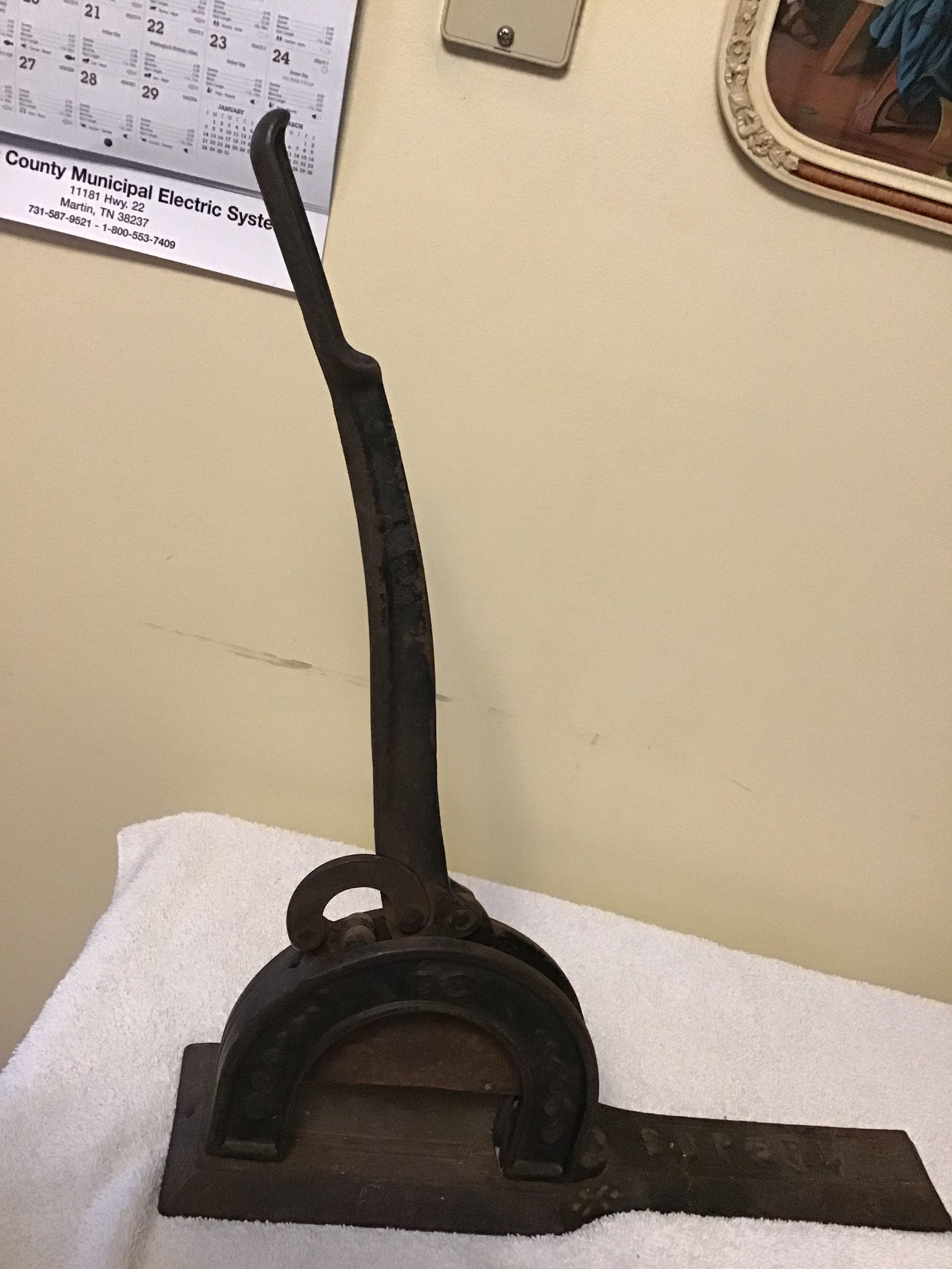 Cast Iron Antique Tobacco Cutter From the 1800s - Etsy