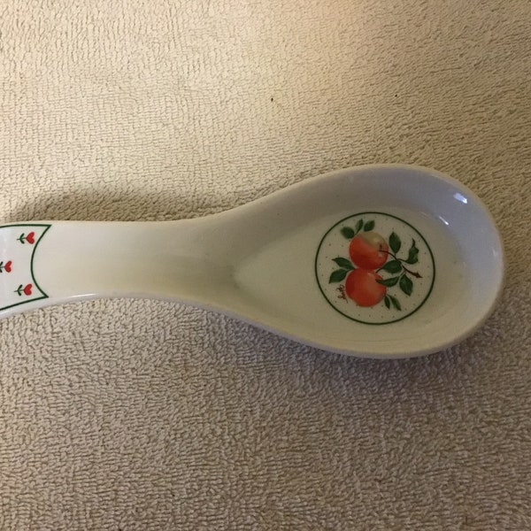 Apple Spoon Rest - Etsy