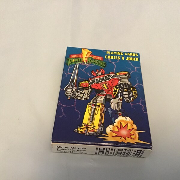 Mighty Morphin Power Rangers Cards - Etsy