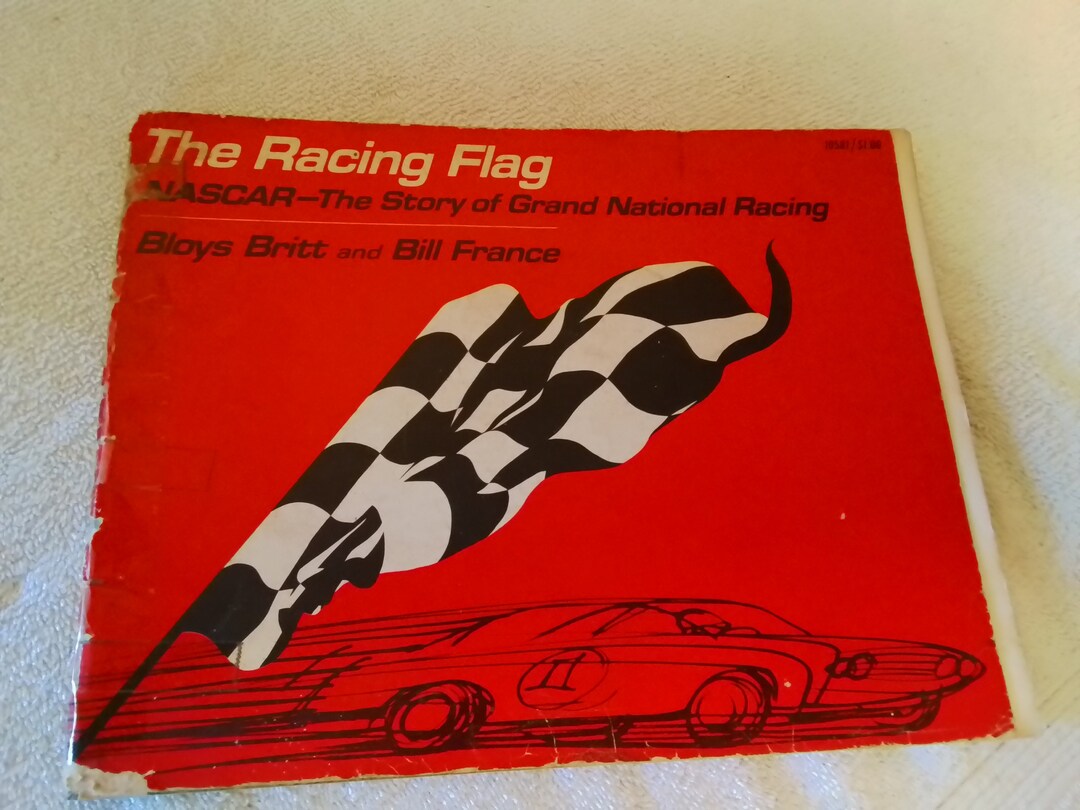 The Racing Flag Nascar the Story of Grand National Racing. - Etsy