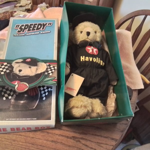 Racing Teddy Bear - Etsy