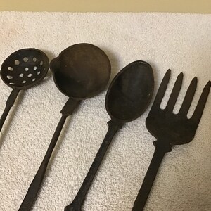 Rustic Cast Iron Kitchen Wall Decorations. - Etsy
