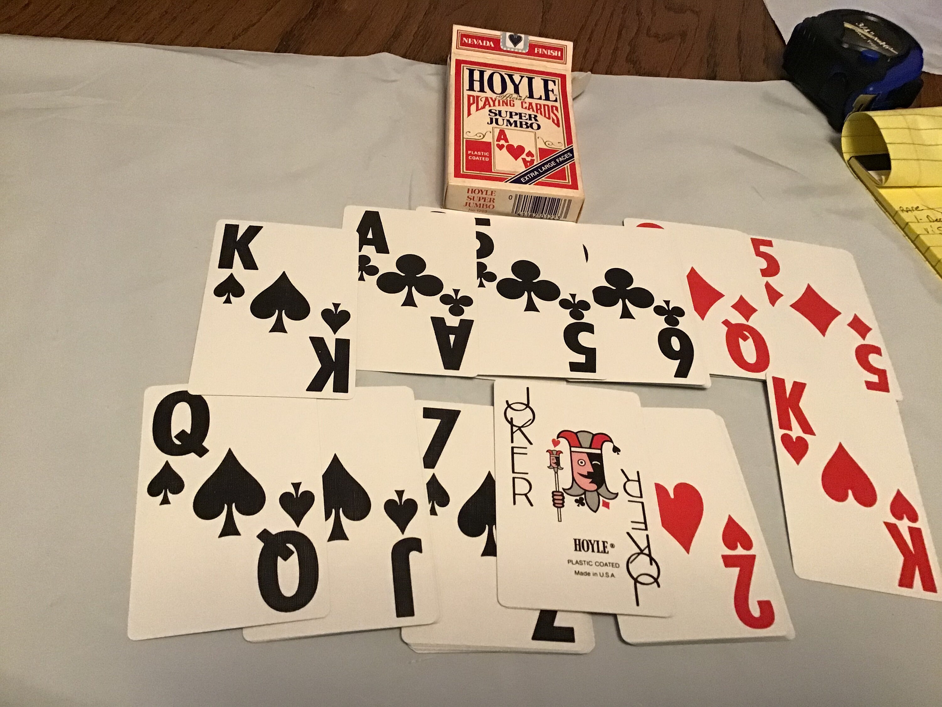 2 Decks Vintage Playing Cards One Hoyle Official Super Jumbo - Etsy