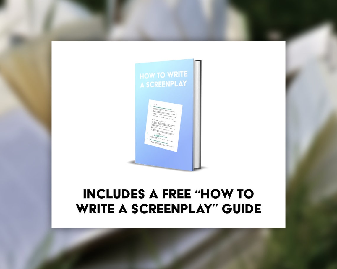 Script Writing Toolkit Bundle for Macos Pages | Screenplay, Shot List ...