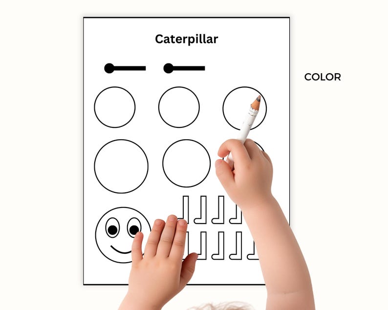 Build a Craft, Build a Caterpillar, Cut and Paste, Cut Paste, School ...