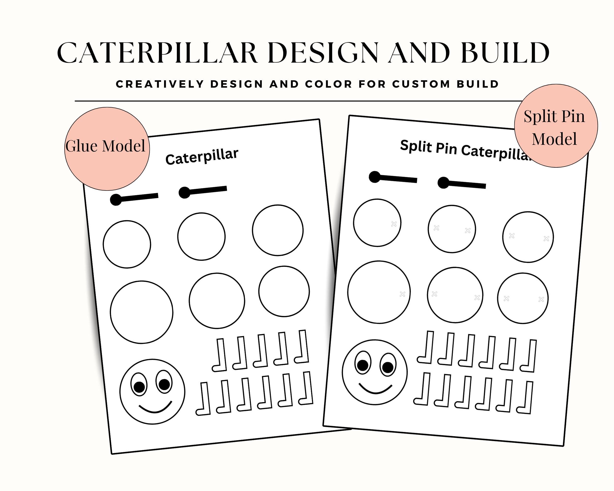 Build a Craft, Build a Caterpillar, Cut and Paste, Cut Paste, School ...