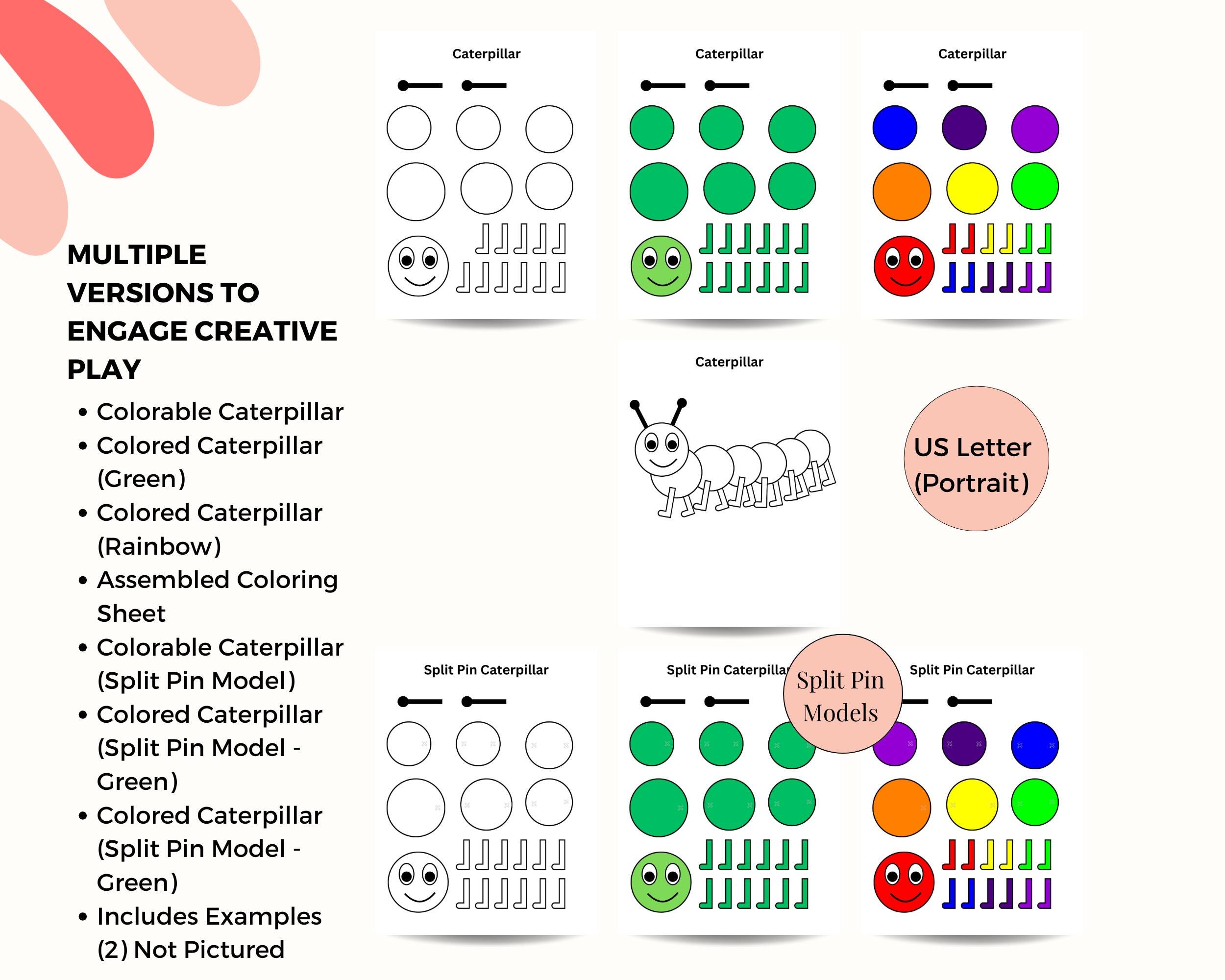 Build a Craft, Build a Caterpillar, Cut and Paste, Cut Paste, School ...
