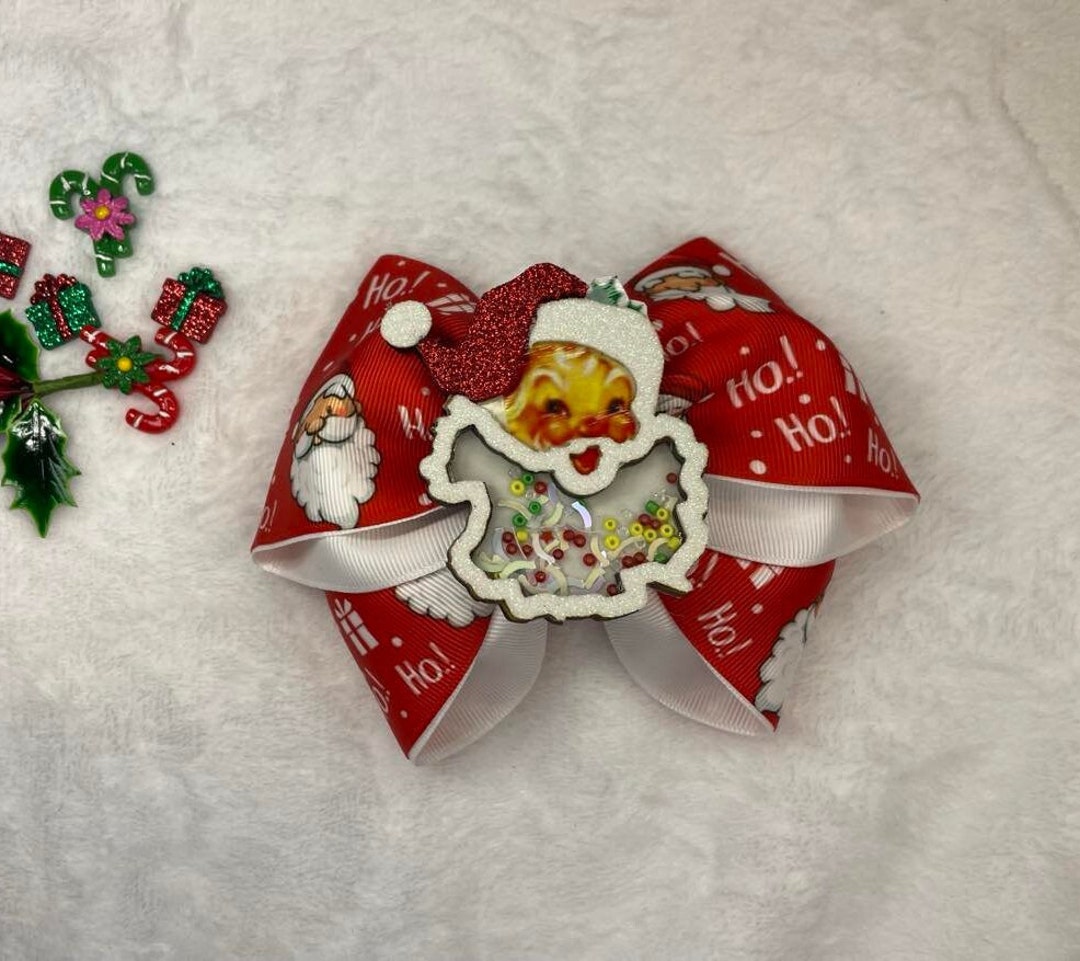 Christmas Hair Bows, Bows for Girls, Hair Bow, Hair Accessories, Bow ...