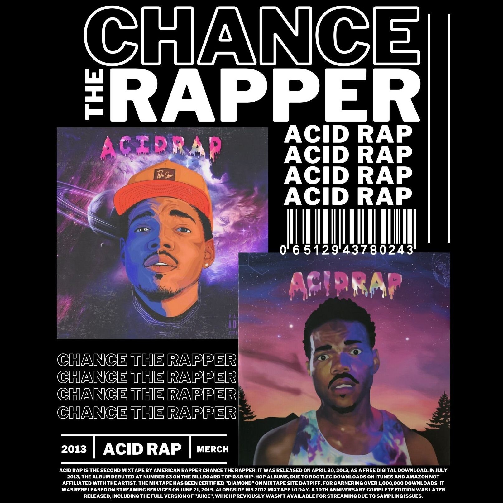 Chance The Rapper Acid Rap Background