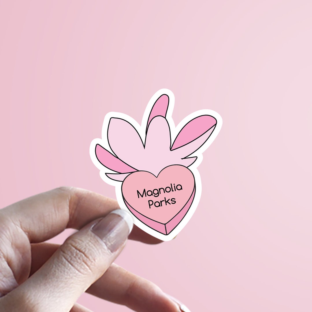 Magnolia Parks Heart Book Sticker magnolia Parks by Jessa Hastings - Etsy
