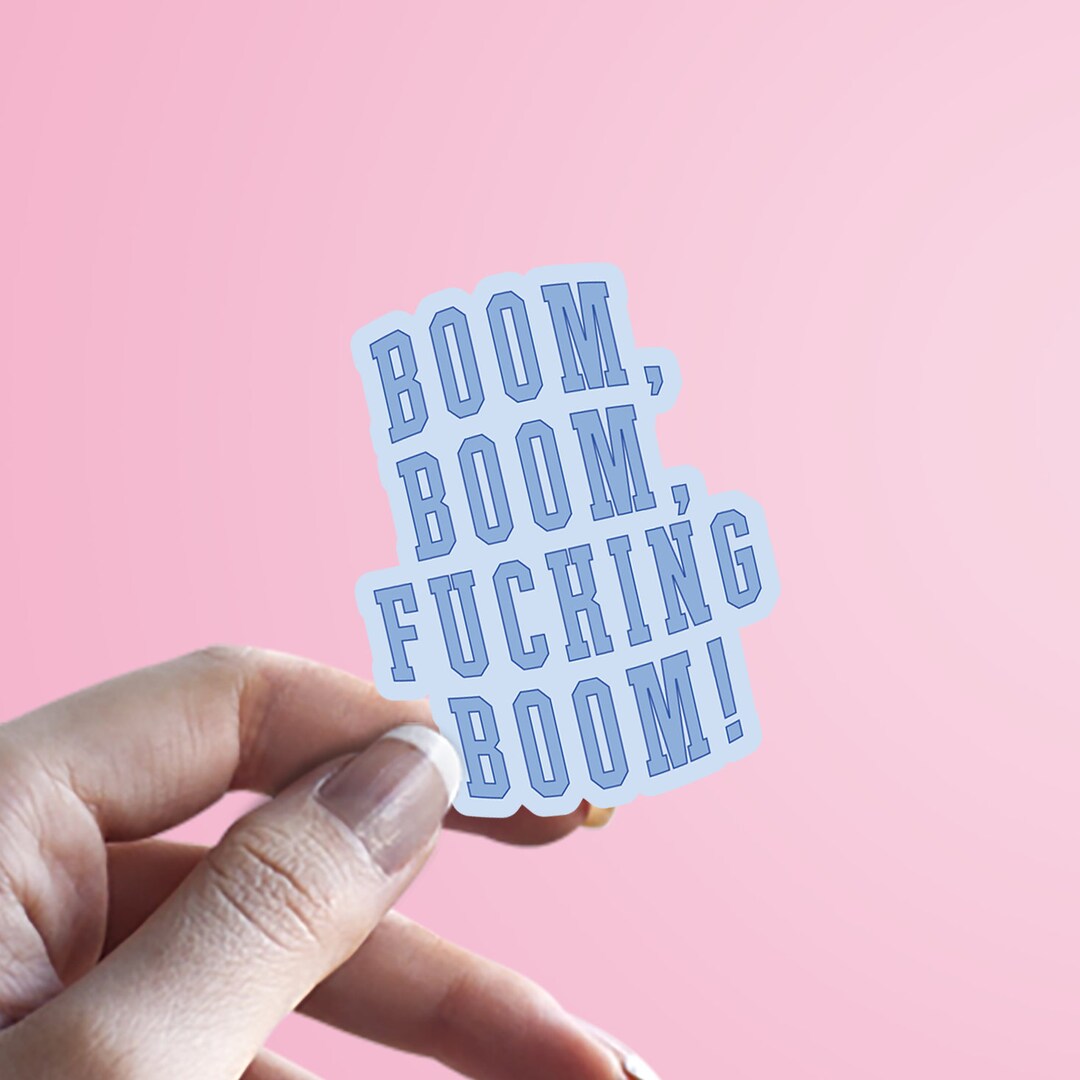 BOOM,BOOM Fking BOOM Johnny Sticker boys of Tommen Book binding 13 by ...