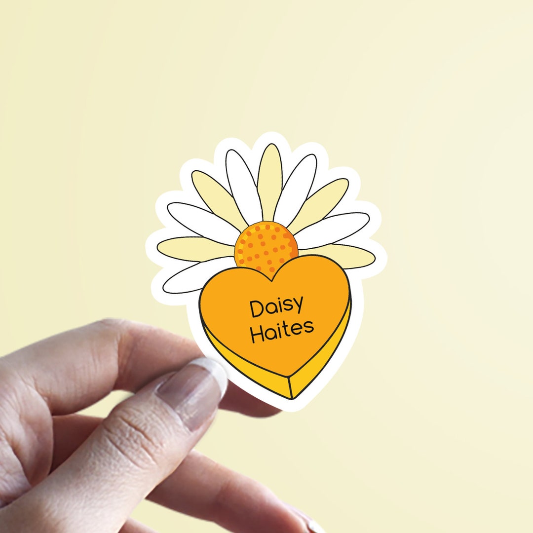 Daisy Haites Heart Book Sticker daisy Haites by Jessa Hastings - Etsy