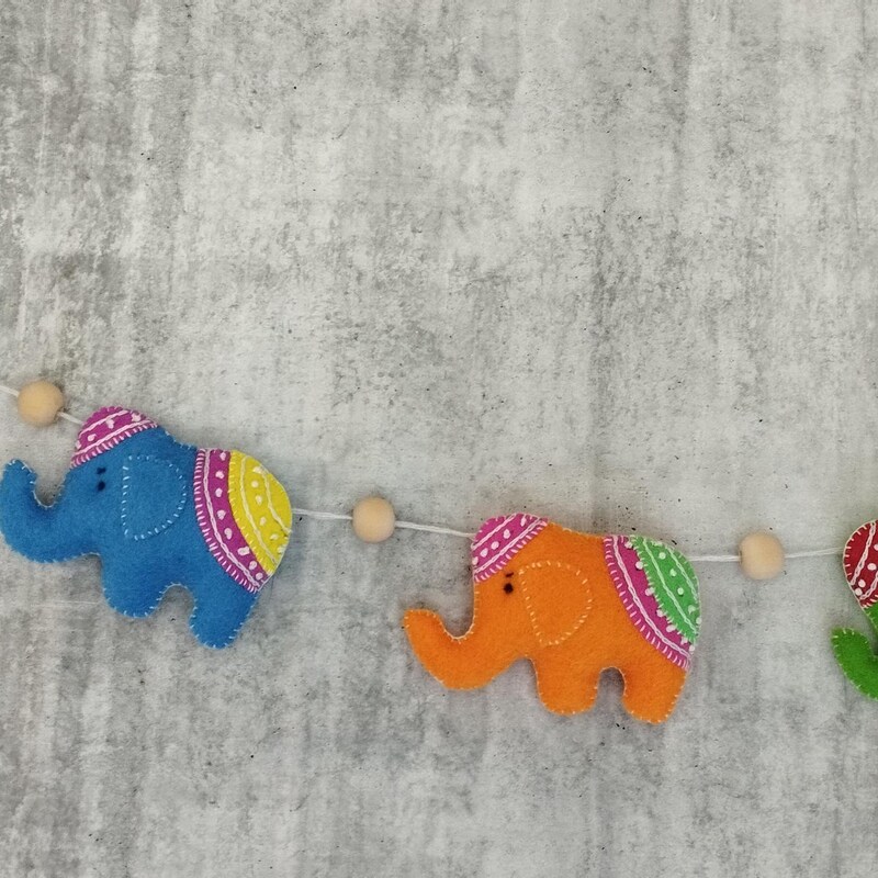 Elephant Garland - Etsy