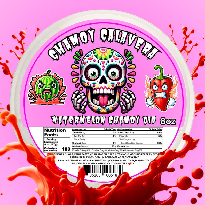 Watermelon Chamoy Dip 8oz - Etsy