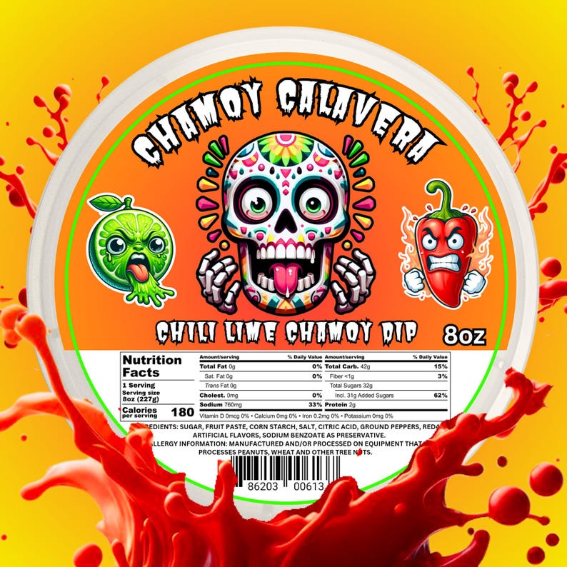 Chili Lime Chamoy Dip 8oz - Etsy