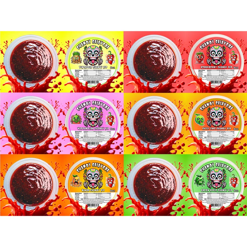 Sour Fruities Chamoy 5oz - Etsy