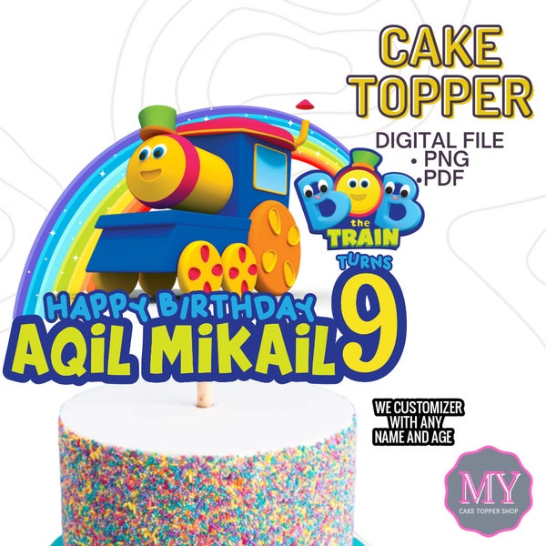 Bob Cake Topper - Etsy