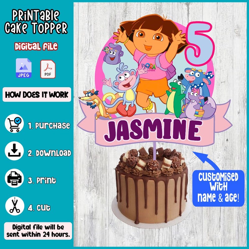 Dora Cake - Etsy