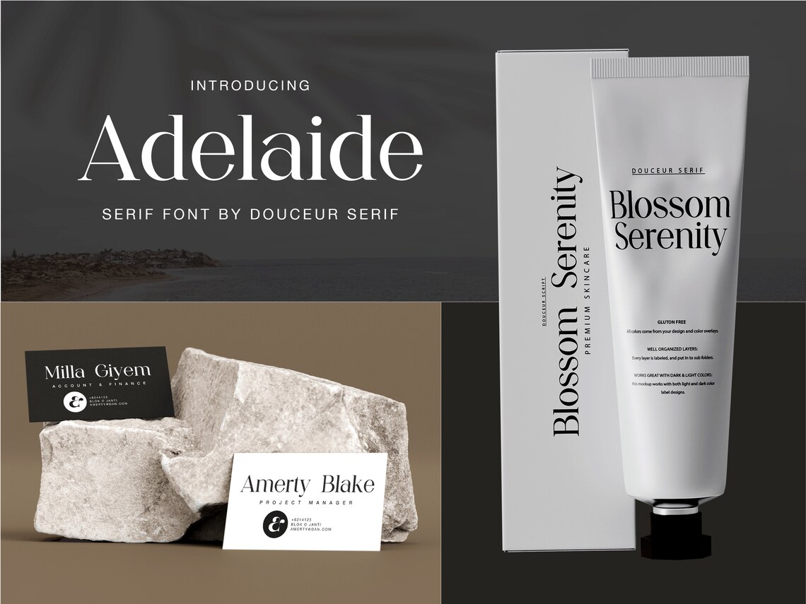 Modern Serif Font Bundle, Logo Fonts, Wedding Fonts, Luxe Fonts ...