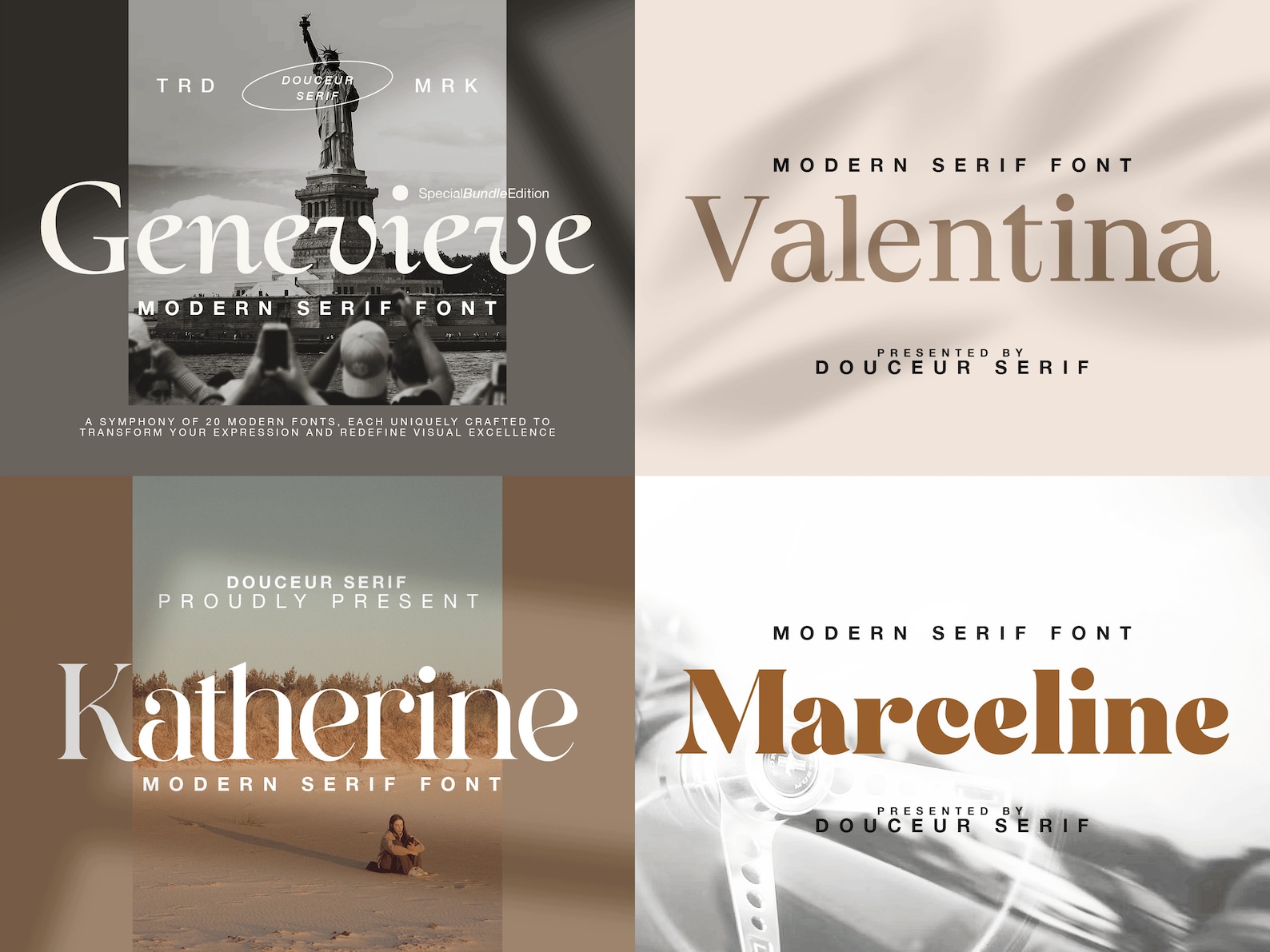 Modern Font Bundle, Logo Fonts, Wedding Fonts, Handwritten Fonts ...
