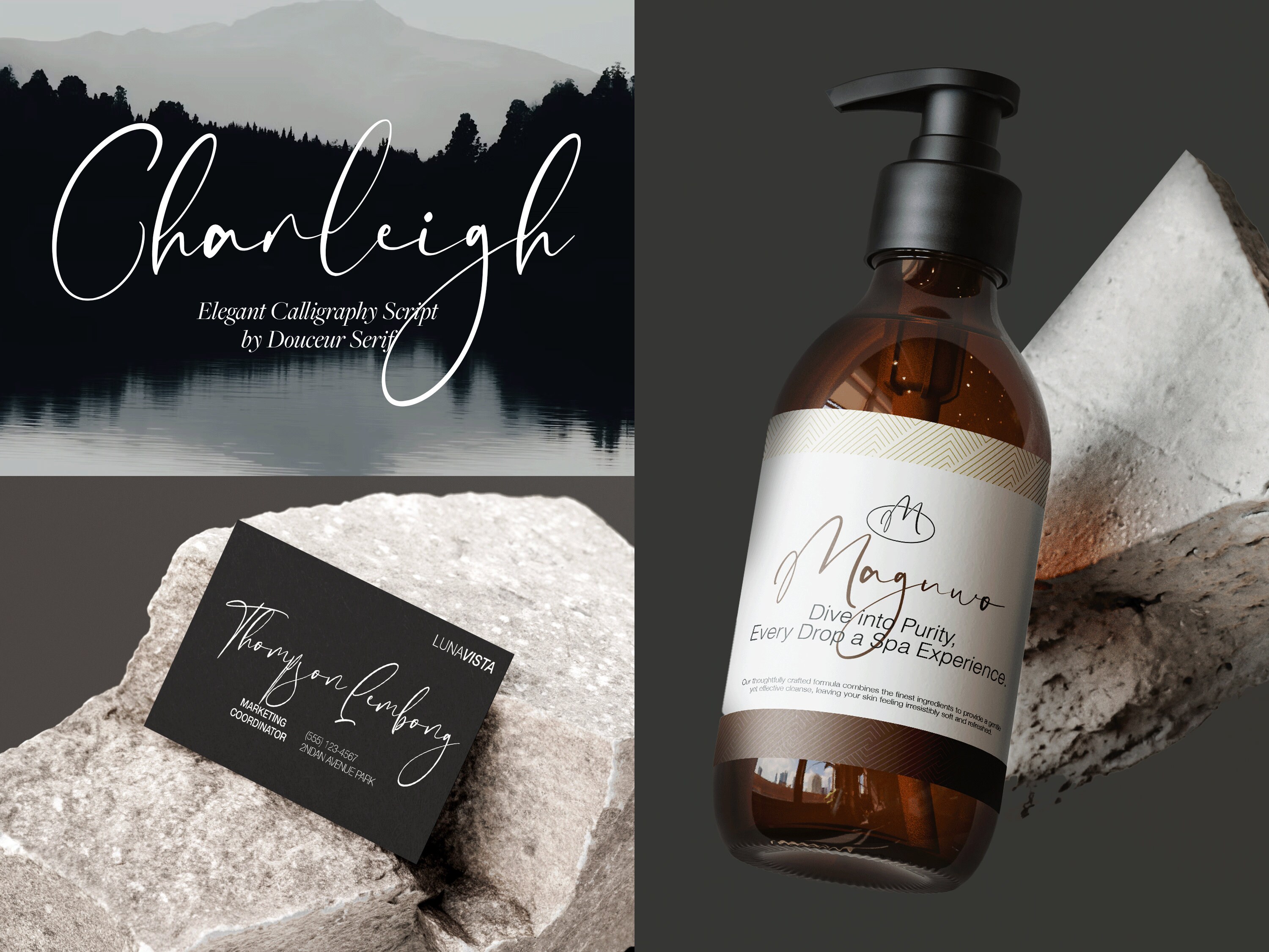 Calligraphy Font Bundle, Cursive Font, Logo Fonts, Wedding Fonts ...