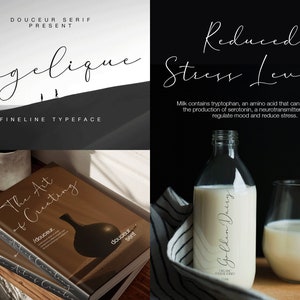 Fine Line Font Bundle, Signature Font, Logo Fonts, Wedding Fonts ...