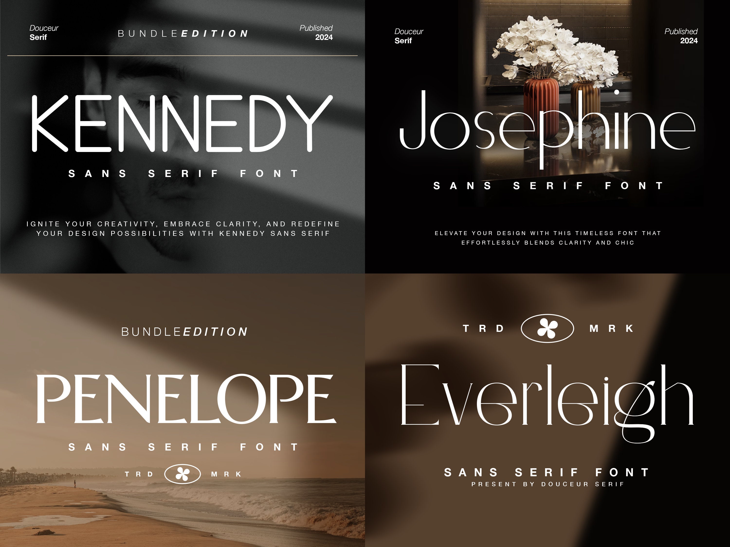 Modern Sans Serif Font Bundle, Sans Serif Fonts, Luxury Fonts, Branding Fonts, Canvas Font ...