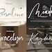 Fine Line Font Bundle, Signature Font, Logo Fonts, Wedding Fonts ...