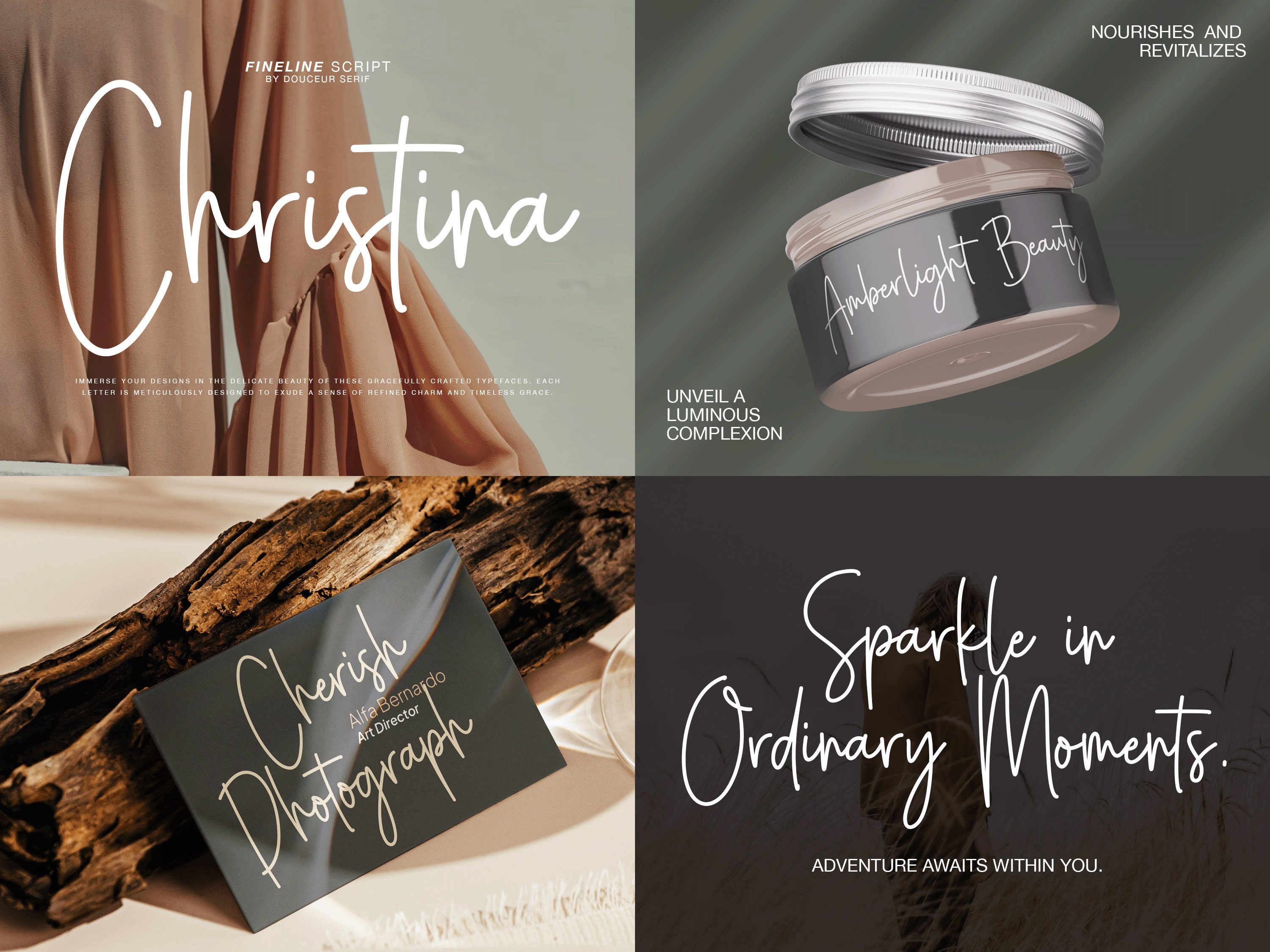Fine Line Font Bundle, Signature Font, Logo Fonts, Wedding Fonts ...