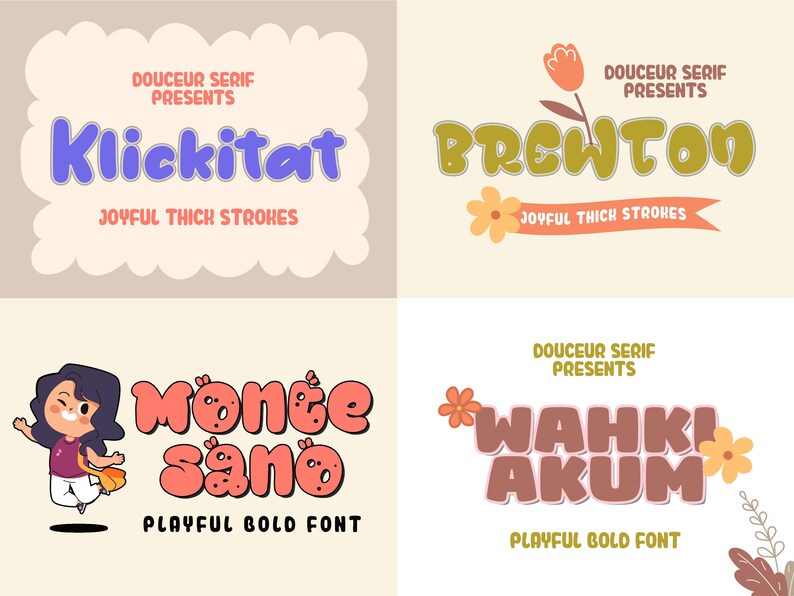 Bubbly Fonts Bundle, Bubble, Cute Fonts, Shiny Adorable Font, Circut ...