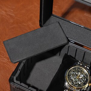 Personalized Watch Box for Men, Luxury Watch Case, Watch Display ...