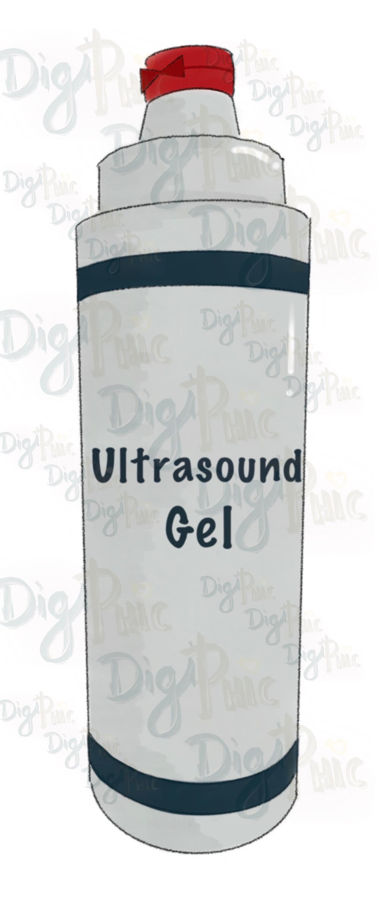 ULTRASOUND GEL, Sonography, Sonograph, Gel Png, Ultasound Printables ...