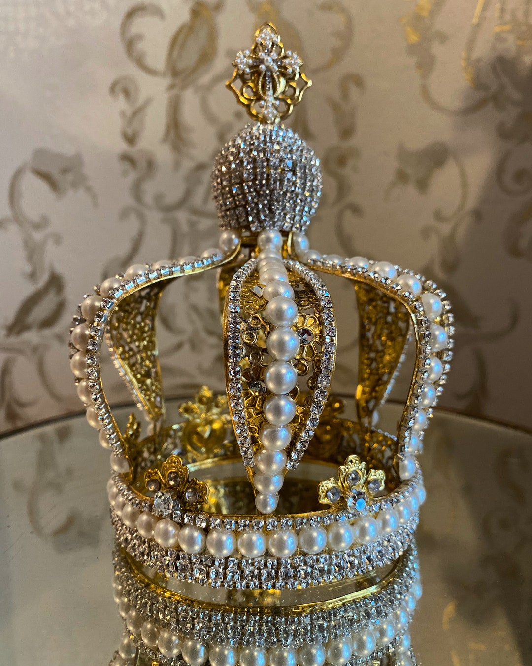 Handmade Crown, Small Crown, Glamours Crowns - Etsy