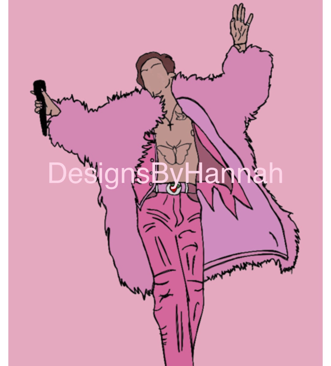 Harry Styles Outline Art (DIGITAL ONLY) - Etsy